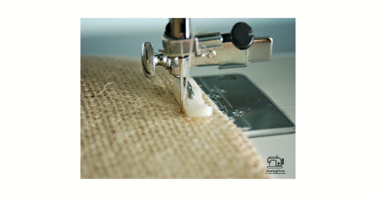 How to Sew Burlap with a Sewing Machine: Techniques Simplified!